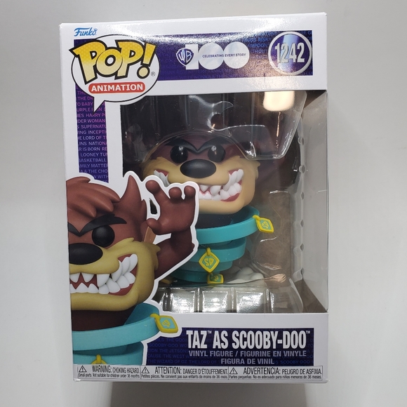 Funko | Toys | Funko Pop Vinyl Taz As Scoobydoo 242 | Poshmark